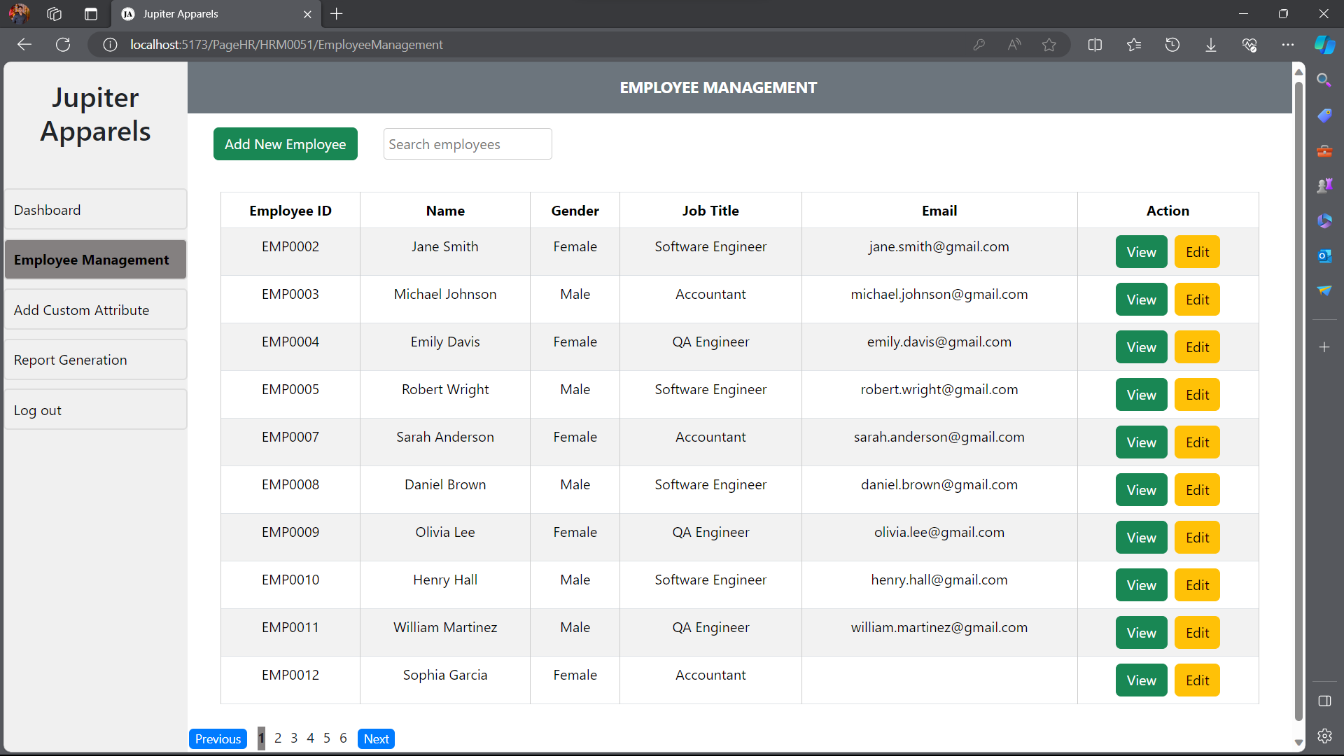 Human Resource Management System - Deshitha’s Homepage